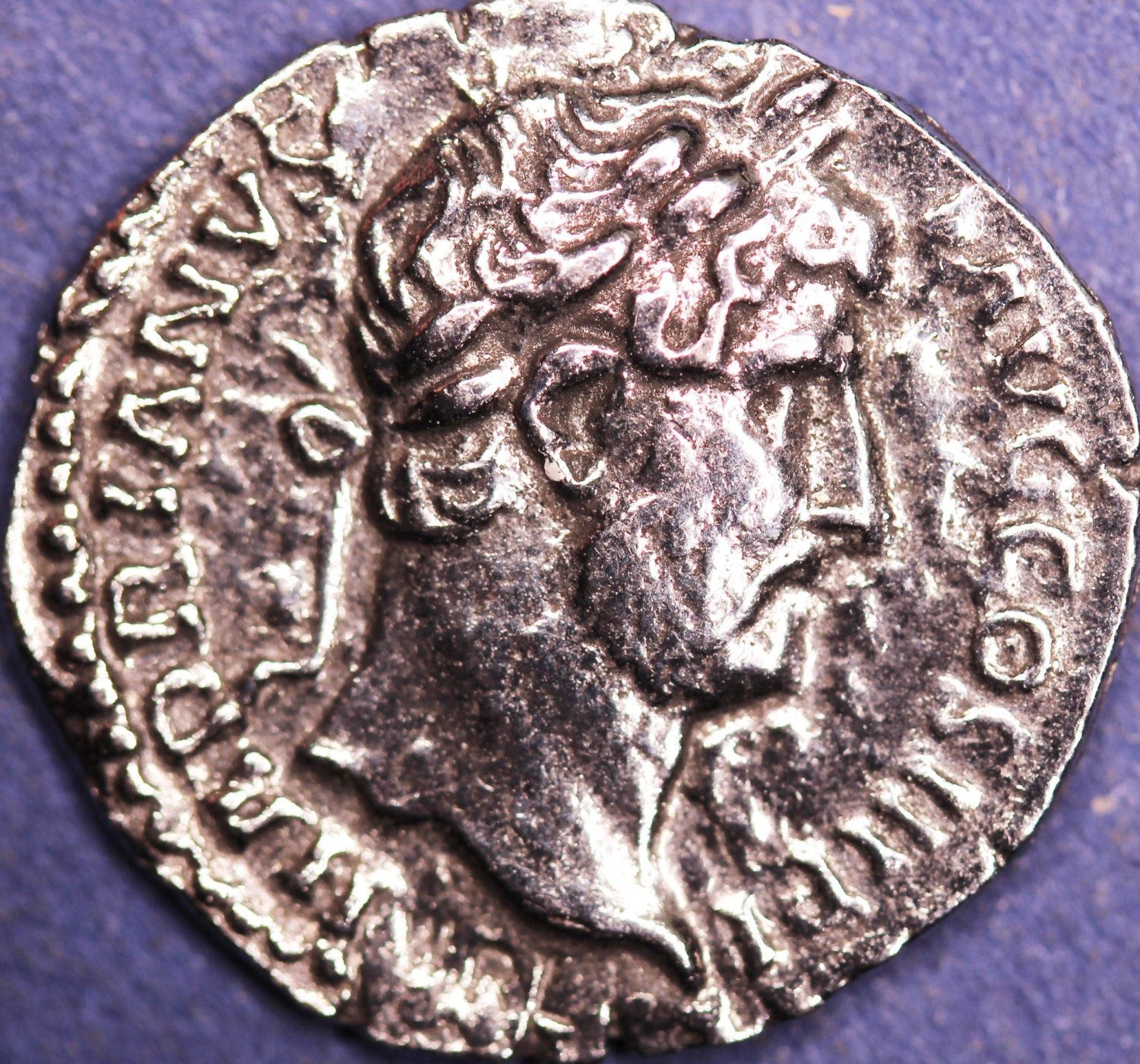 REPRODUCTION Roman coin, Hadrian Denarius in information pack [HDCP ...